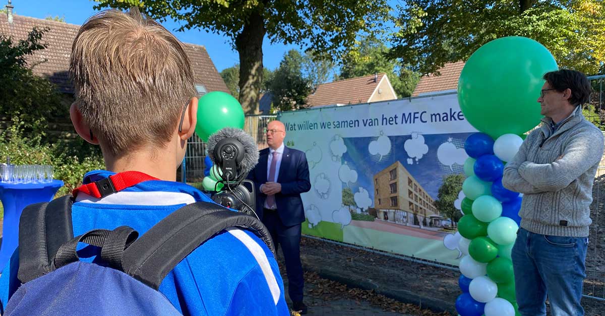 Bouw MFC Swifterbant officieel van start - De DronterReporter
