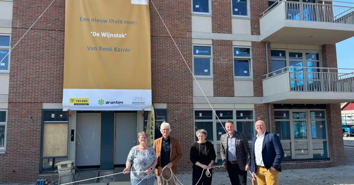 Kunstwerk 'De Wijnstok' markeert nieuwe fase in ontwikkeling ...